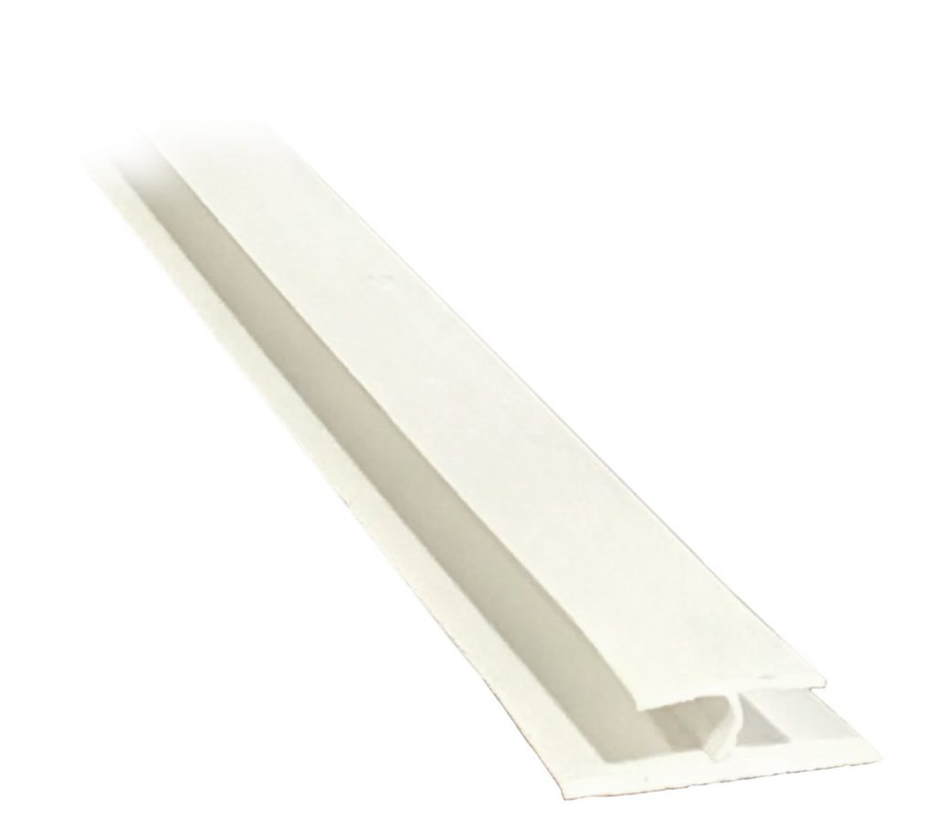 H Divider 1/4" - White – Package Quantity – 800 Feet per Box - Troyer ...